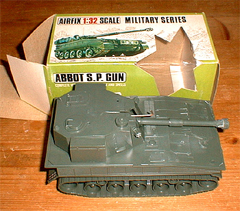 Abbot Self-propelled Gun - Vintage Airfix