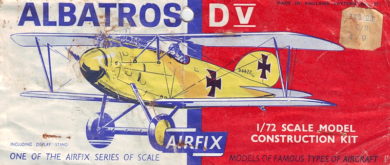 "Albatross D.V." - Vintage Airfix