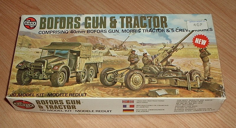 Bofors Gun & Tractor - Vintage Airfix