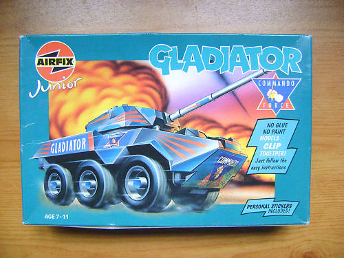 Commando Force: Gladiator - Tech Spec - Vintage Airfix