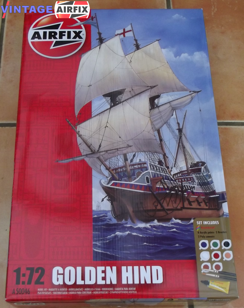 Golden Hind Gift Set - Vintage Airfix