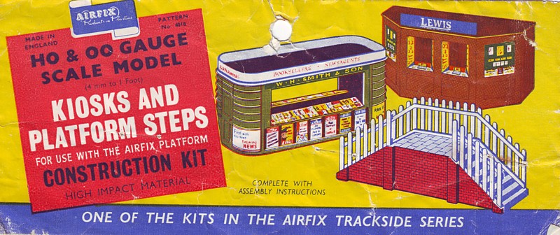 Kiosks and Platform Steps – Vintage Airfix