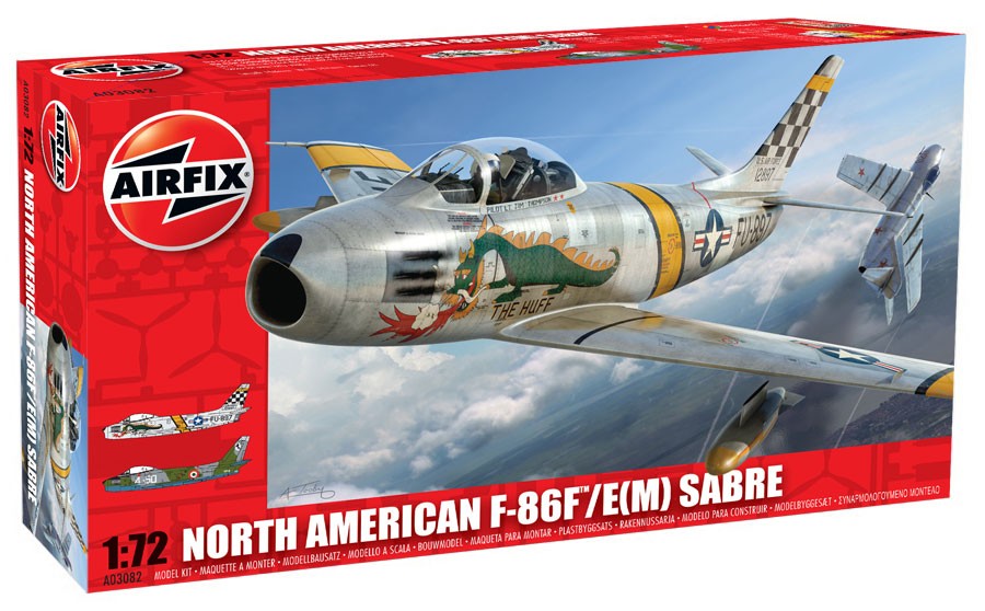North American F-86F Sabre - Vintage Airfix
