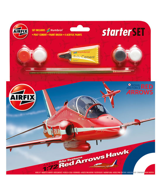Red Arrow Hawk - Vintage Airfix