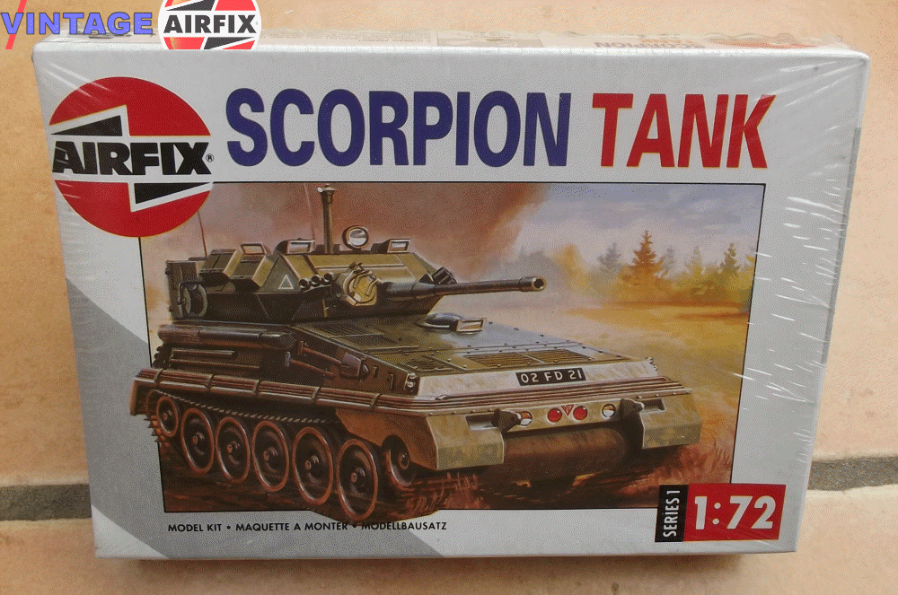 Scorpion Armoured Reconnaissance Vehicle - Vintage Airfix