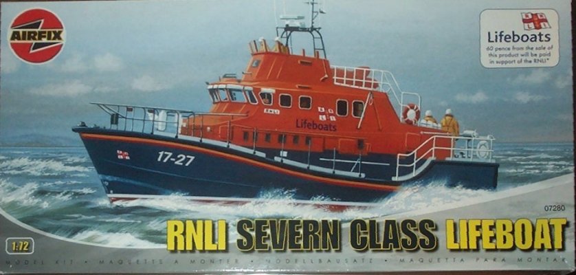 Severn Class RNLI Lifeboat - Vintage Airfix