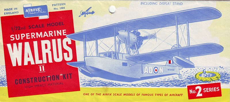 Super Marine Walrus II - Vintage Airfix