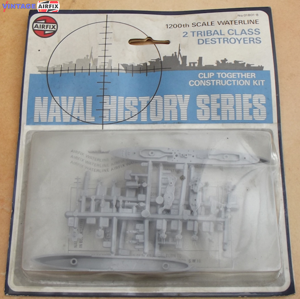 Tribal Class Destroyer - Vintage Airfix