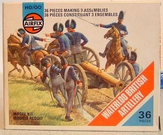 Waterloo British Artillery - Vintage Airfix