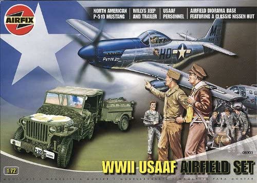 WWII US Airfield Set – Vintage Airfix