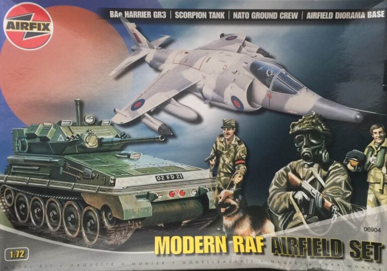 Modern RAF Airfield Set - Vintage Airfix