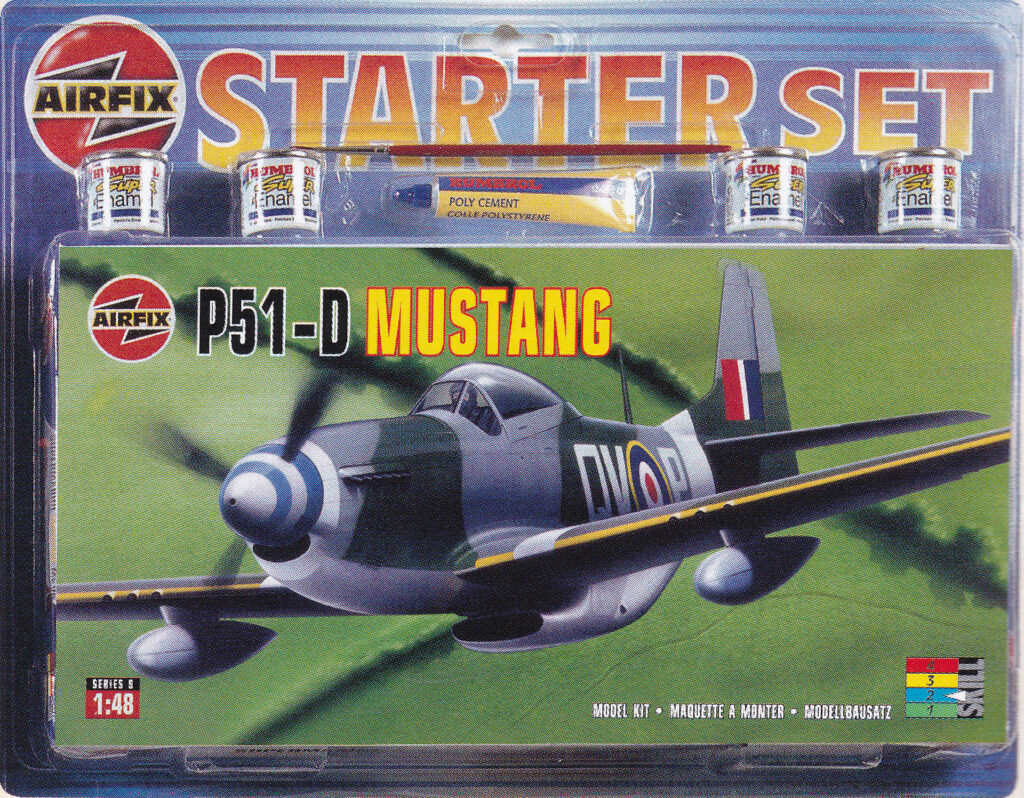 North American P51-D Mustang - Vintage Airfix
