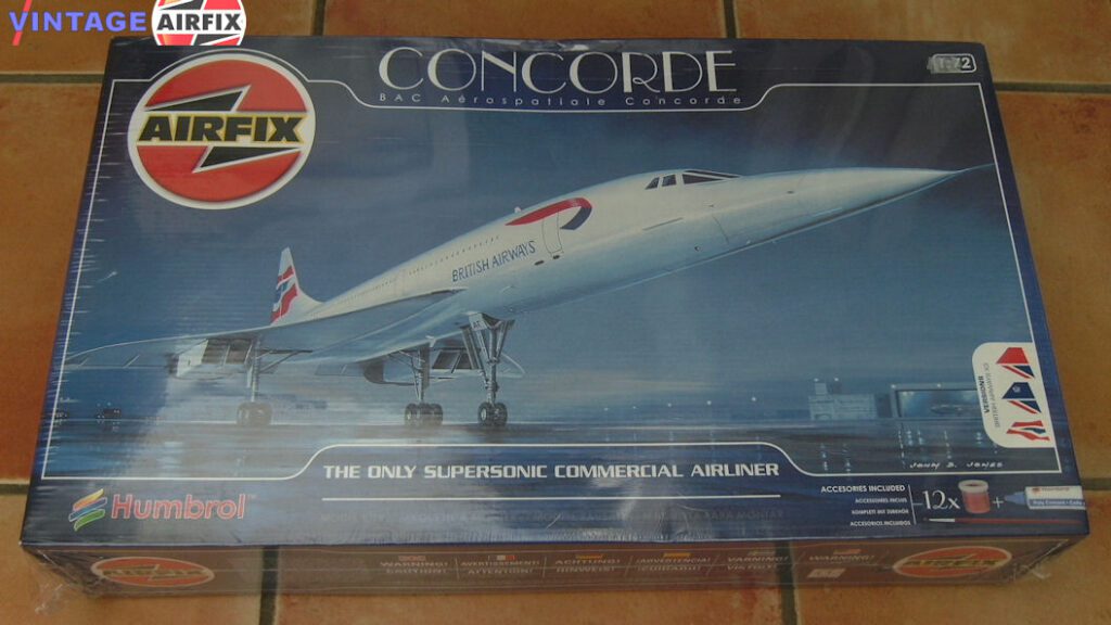 BAC Concorde - Vintage Airfix