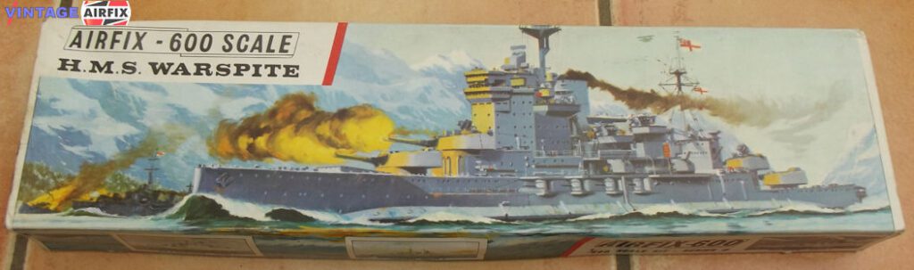 H.M.S. Warspite - Vintage Airfix