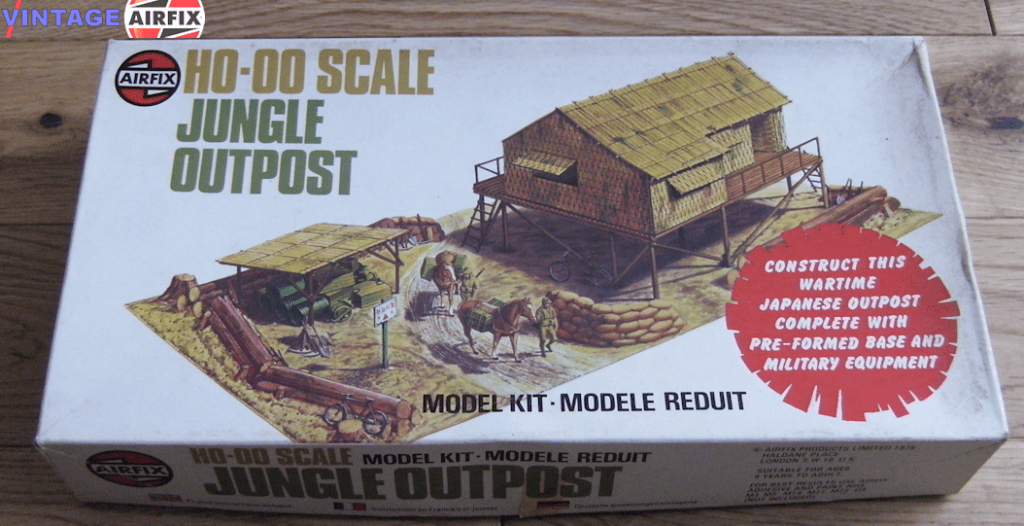 Jungle Headquaters - Vintage Airfix