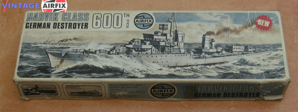 Narvik Class Destroyer - Vintage Airfix