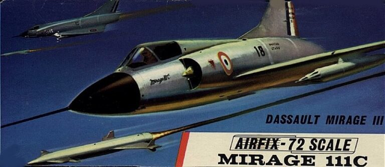 Dassault Mirage IIIC - Vintage Airfix