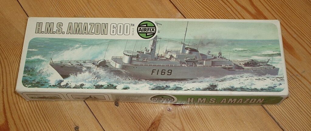 H.M.S. Amazon - Vintage Airfix