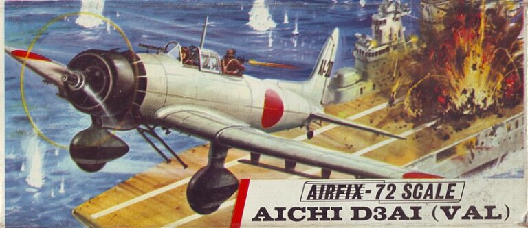 Aichi D3A1 "Val" - Vintage Airfix
