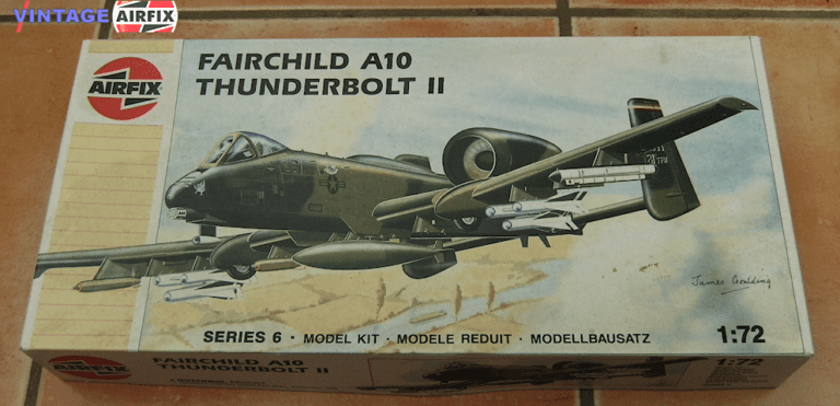 Fairchild A10 Thunderbolt II + Maverick missiles - Vintage Airfix