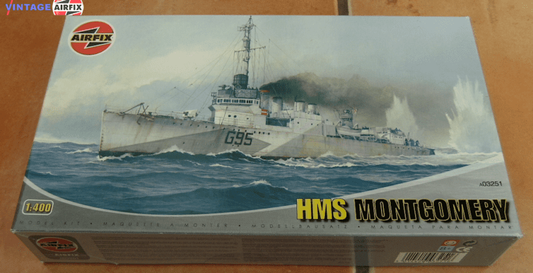 HMS Montgomery - Vintage Airfix